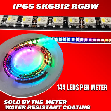 IP65 Water-Resistant Flow Series SK6812RGBW LED Strip – Next Level Neo