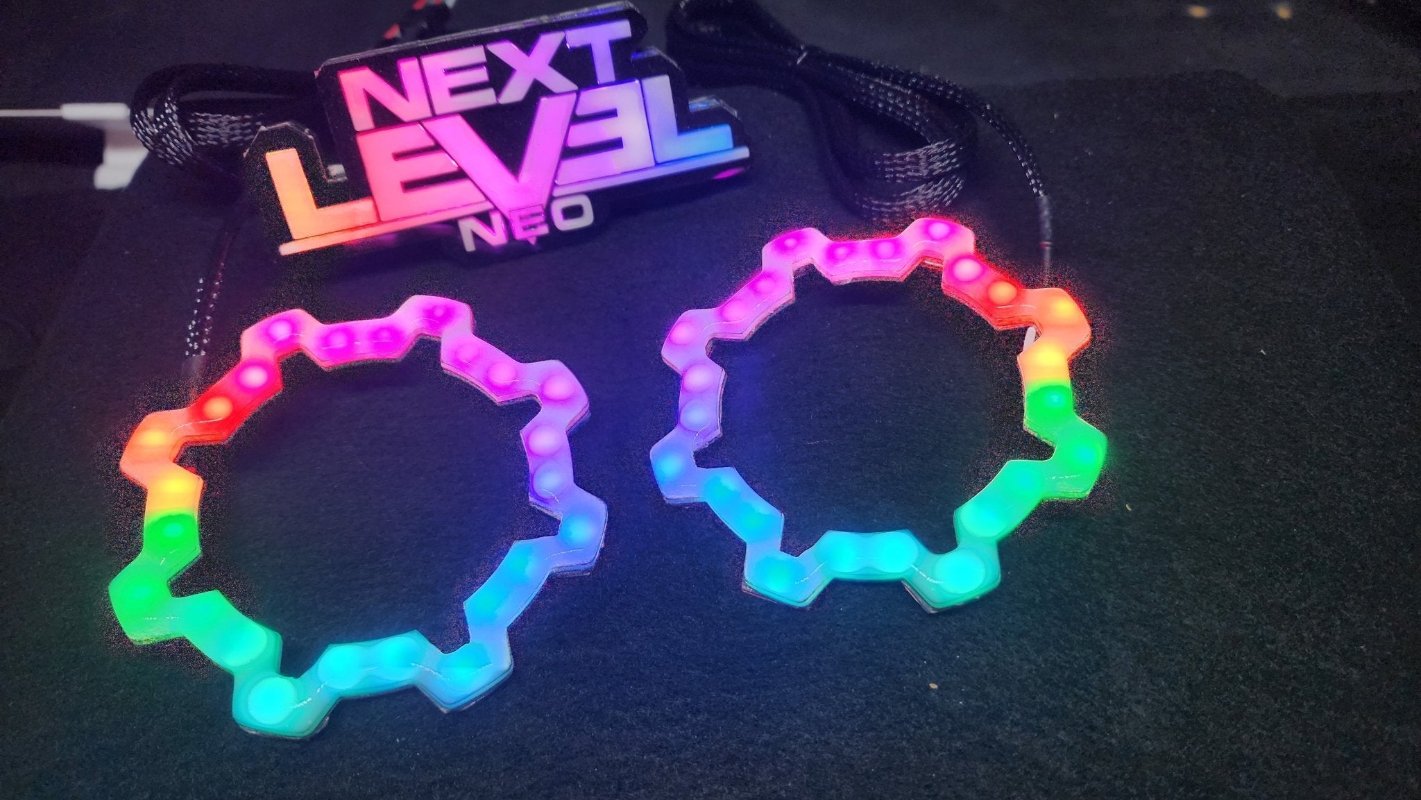 Flow Series Gear Halos - 5v SK6812 RGBW – Next Level Neo